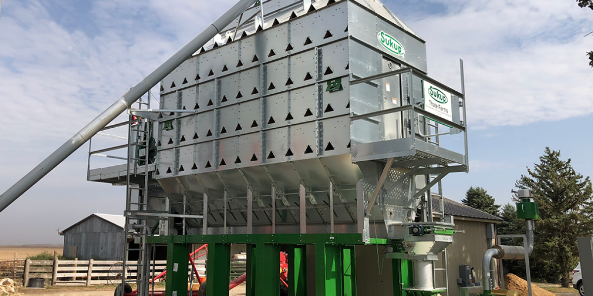 Full-Heat Mixed-Flow Dryer - Sukup